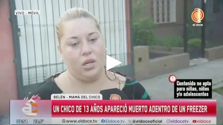 Drama En Córdoba Un Niño De 13 Años Apareció Muerto Dentro De Un